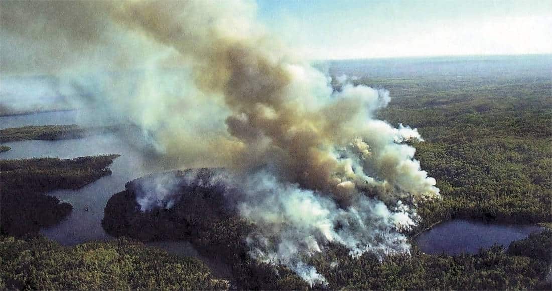 Fall Burning Increases in BWCA, Remains Short of Goal | Quetico ...
