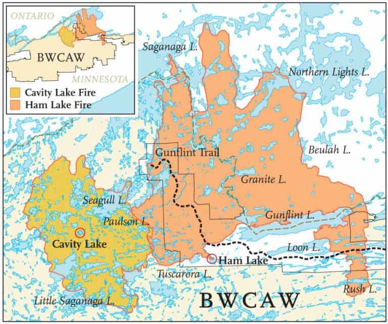 One Big Fire | Quetico Superior Wilderness News