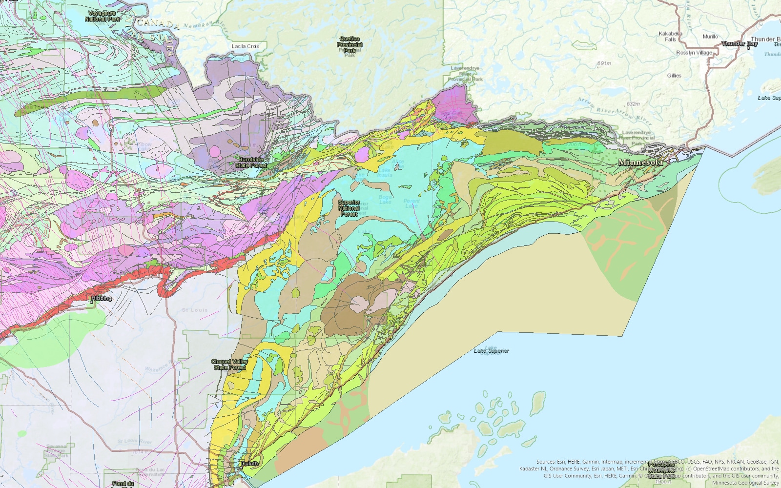 Geologists mapping bedrock of northeastern Minnesota to understand ...
