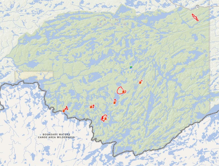 Fire Updates: Boundary Waters/BWCA and Quetico Park