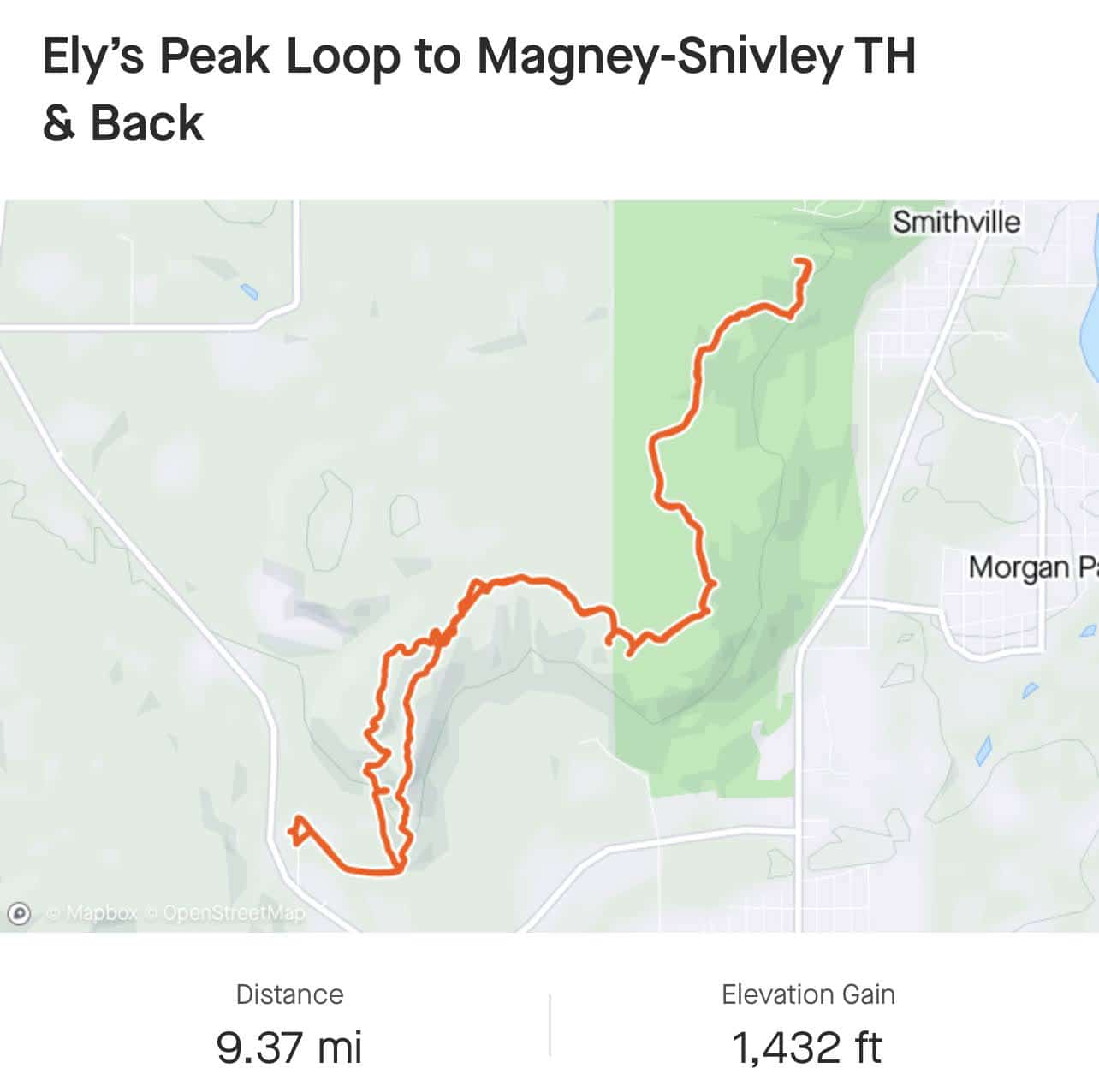 Ely’s Peak – an SHT loop hike perfect for any season