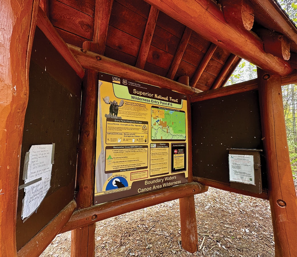 BWCAW visitor use has gone up due to increased interest in day-trips ...