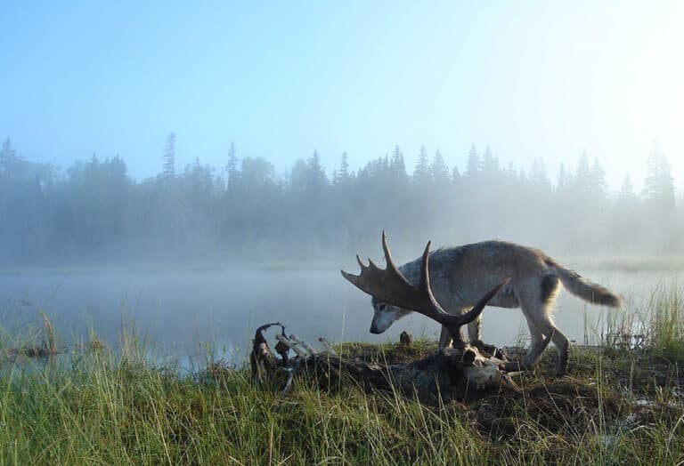 Bones help researchers: life cycle of moose on Isle Royale