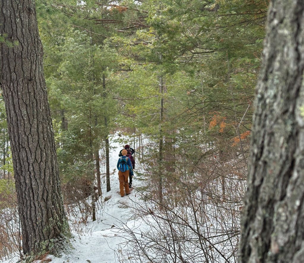 Winter hike on the Secret Blackstone Trail near Ely | Quetico Superior ...